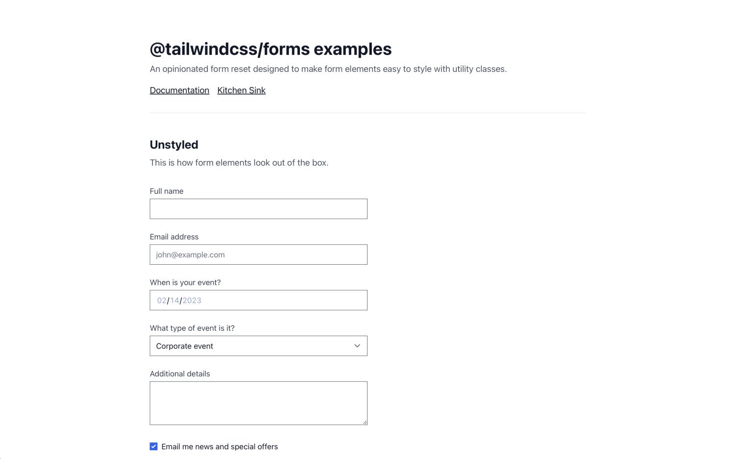Tailwind CSS Forms Plugin A Step by step Build Guide